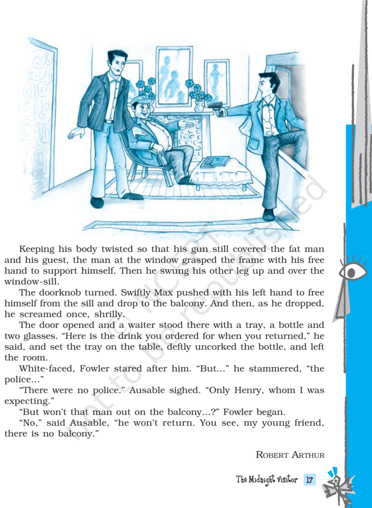 NCERT Book Class 10 English Chapter 3 The Midnight Visitor ncert-book-class-10-english-chapter-3-the-midnight-visitor