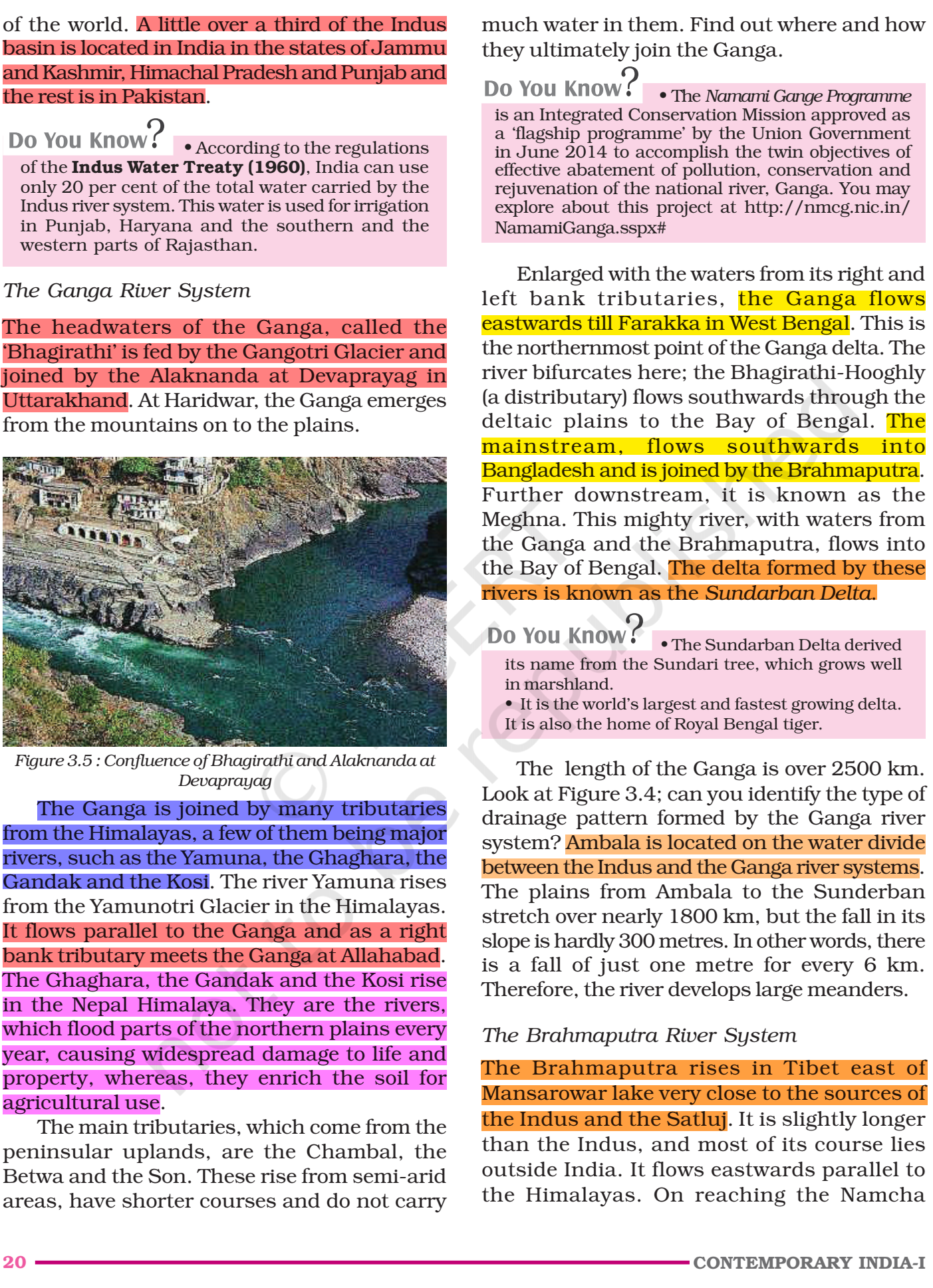 NCERT Book Class 9 Social Science (Geography) Chapter 3 Drainage