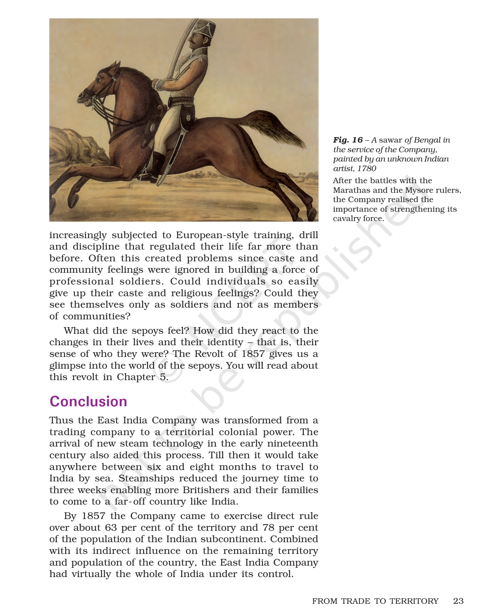 NCERT Book Class 8 (History) Chapter 2 From Trade to Territory