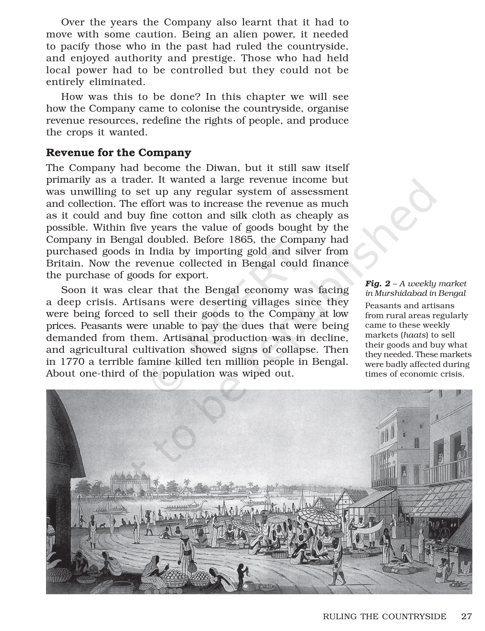 NCERT Book Class 8 (History) Chapter 3 Ruling the countryside