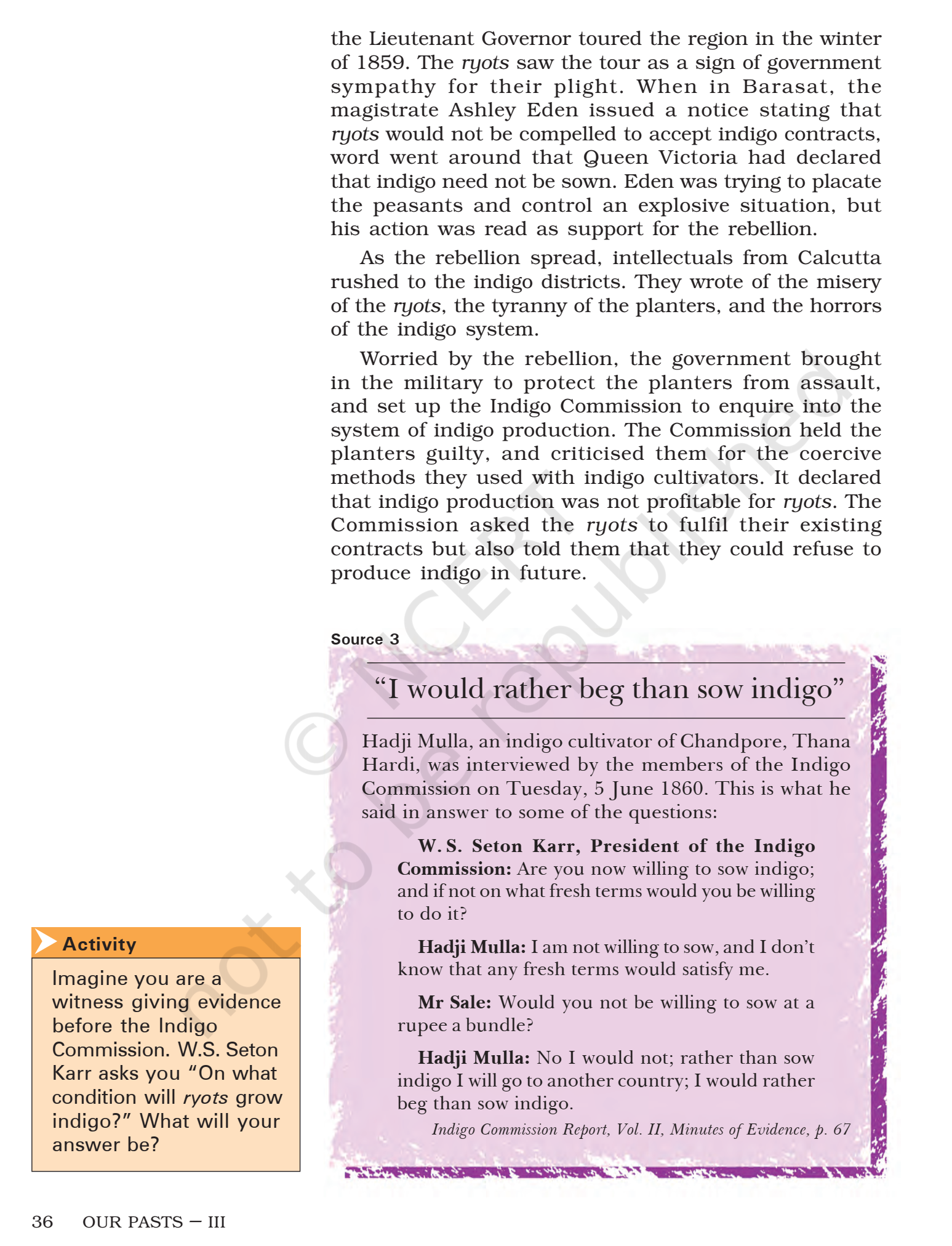 NCERT Book Class 8 (History) Chapter 3 Ruling the countryside