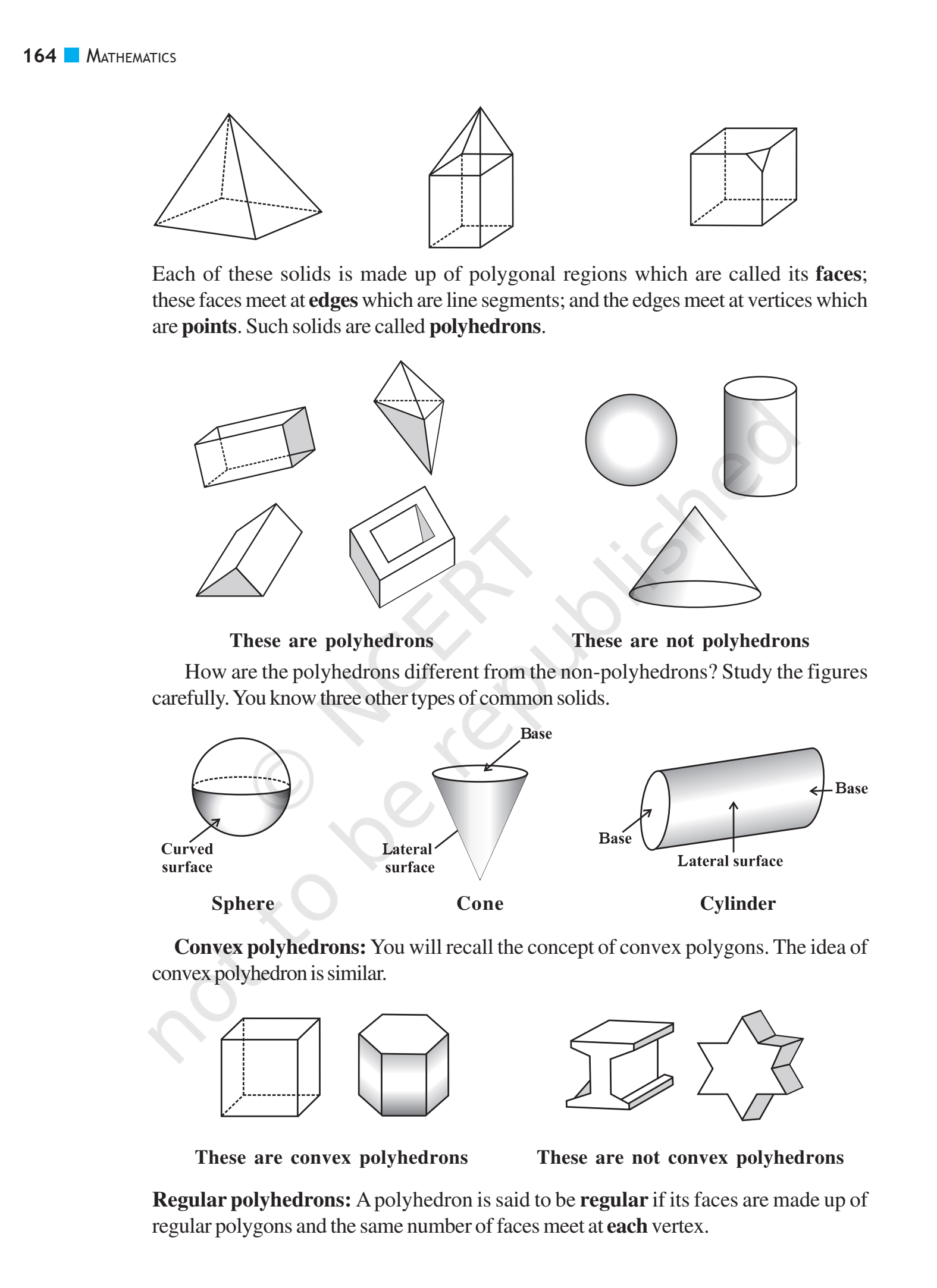 NCERT Book Class 8 (Maths) Chapter 10 Visualising Solid Shapes