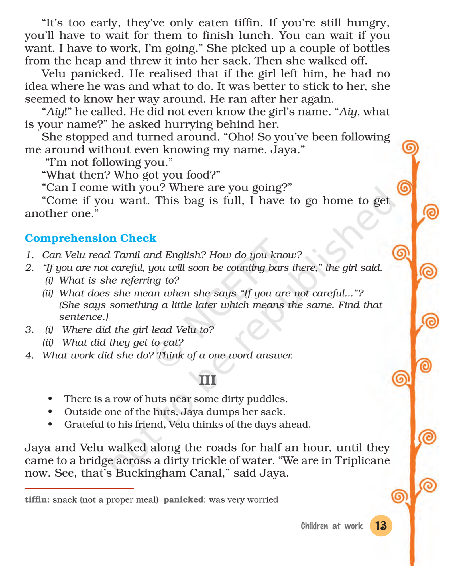 NCERT Book Class 8 (English) Chapter 2 Children at work