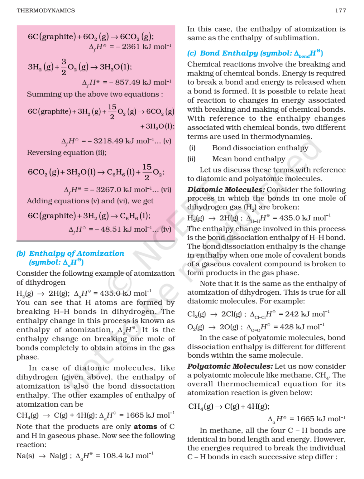 NCERT Book Class 11 Chemistry Chapter 6 Thermodynamics NCERT Book Class 11 Chemistry Chapter 6 Thermodynamics