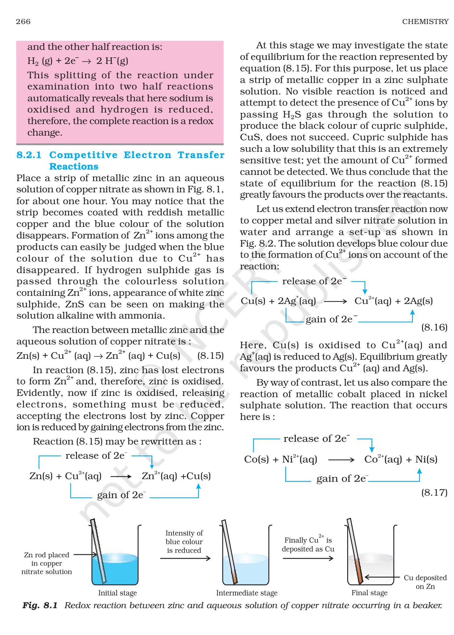 NCERT Book Class 11 (Chemistry) Chapter 8 Redox Reactions