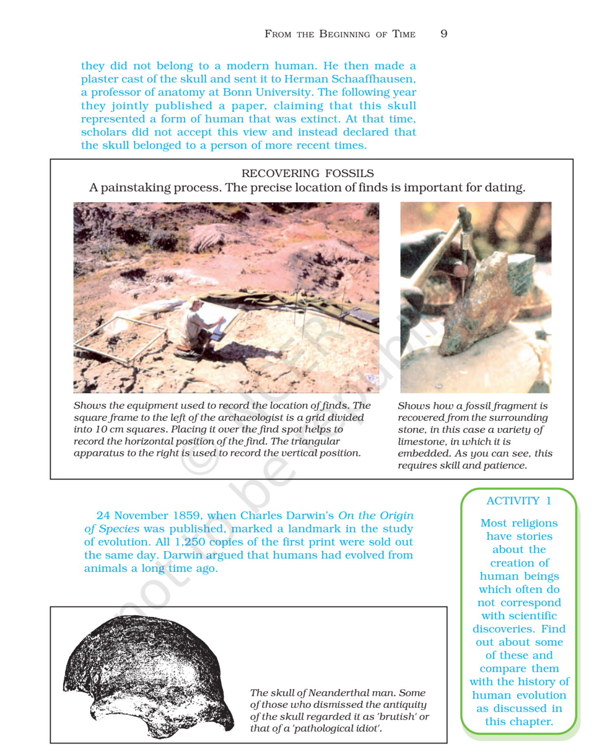 NCERT Book Class 11 (History) Chapter 1 From the Beginning of Time