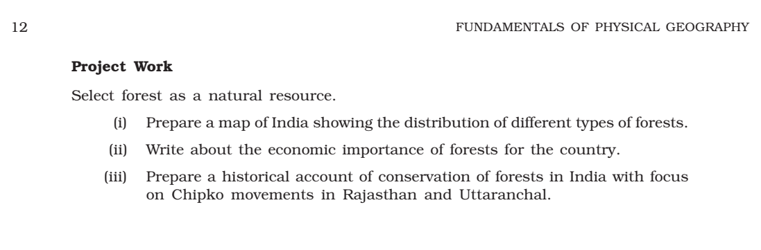 NCERT Book Class 11 (Geography) Chapter 1 Geography as a Discipline