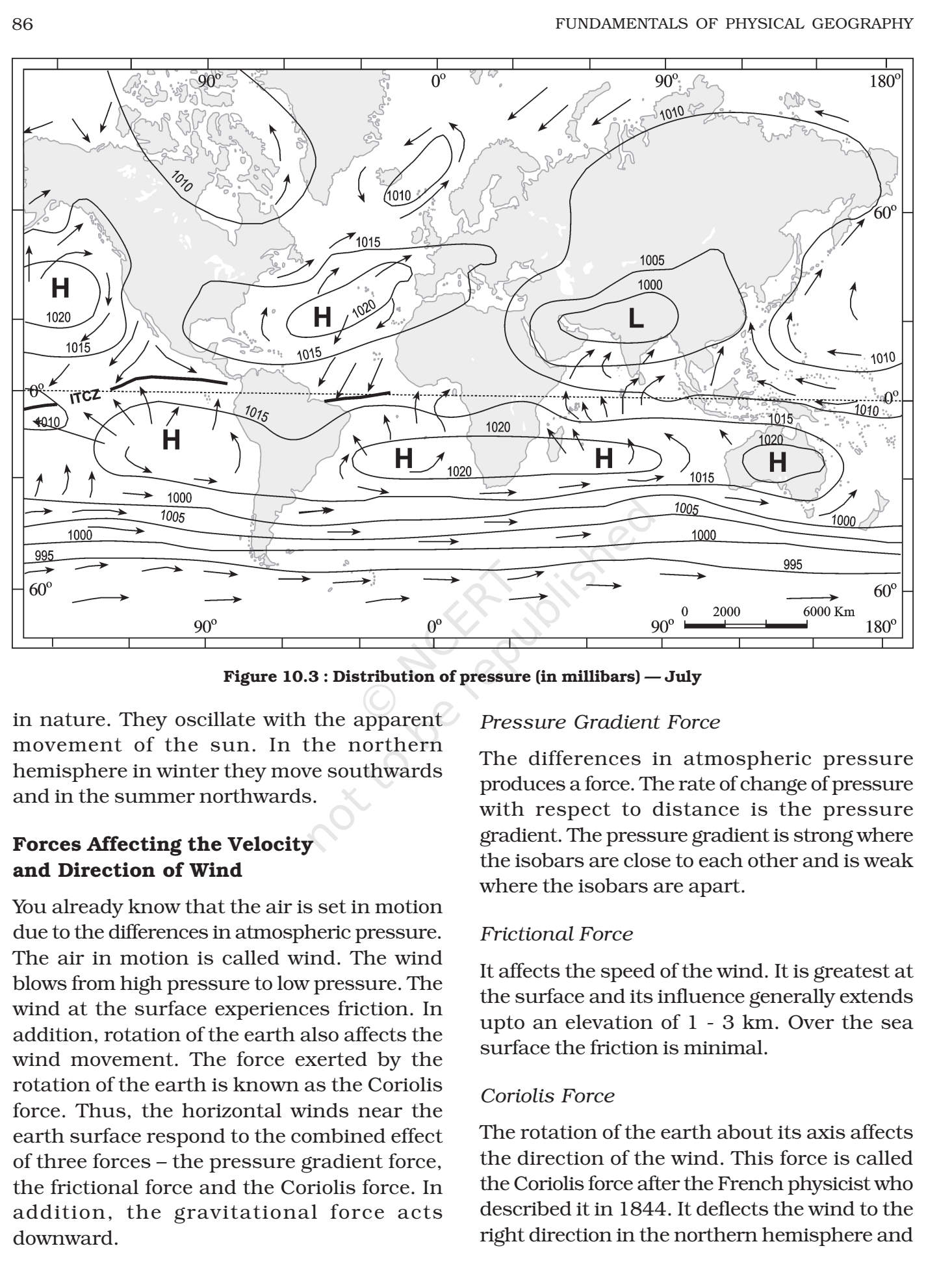 NCERT Book Class 11 (Geography) Chapter 10 Atmospheric Circulation and ...