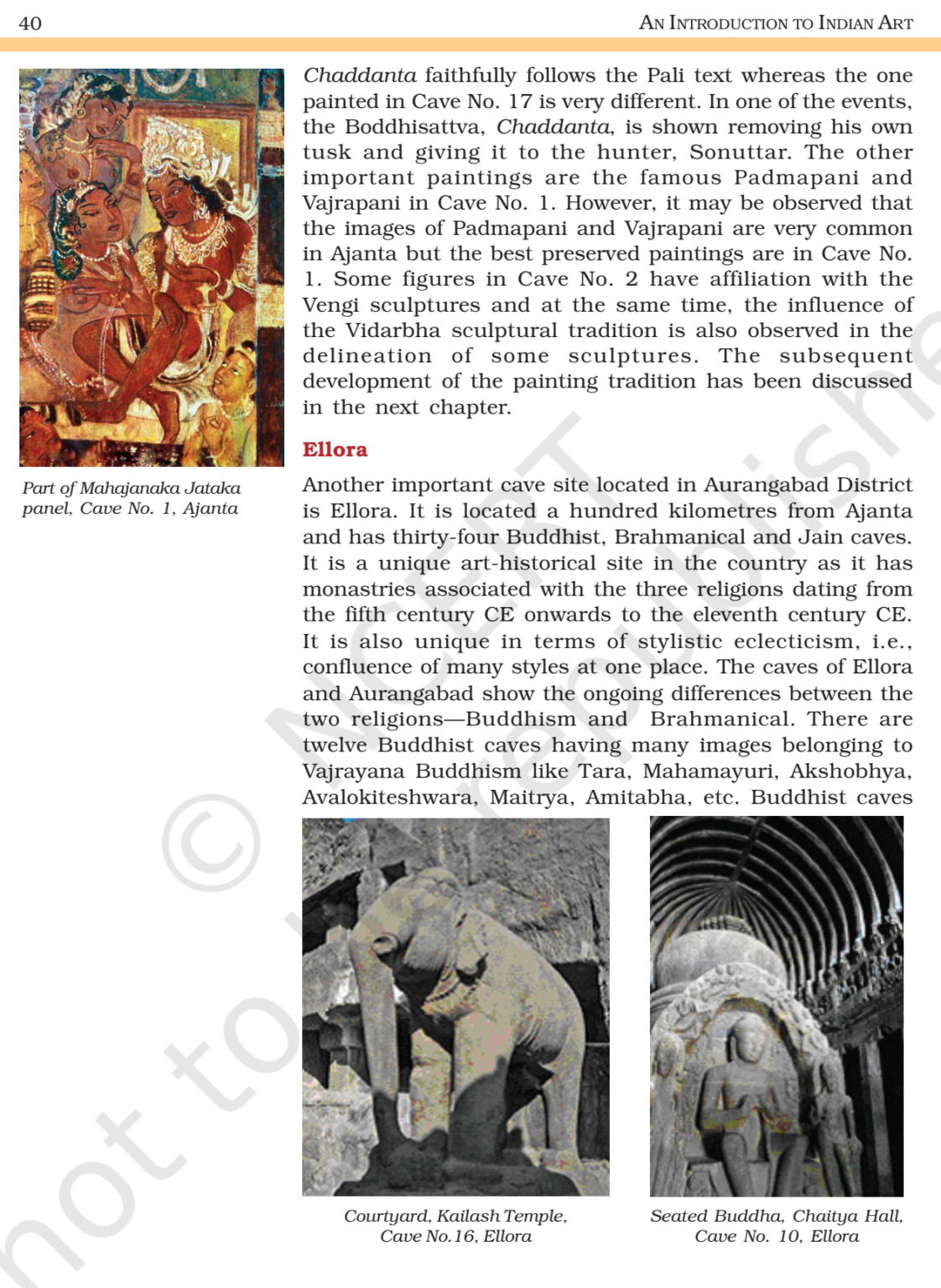 NCERT Book Class 11 (Fine Art) Chapter 4 Post-Mauryan Trends in Indian ...