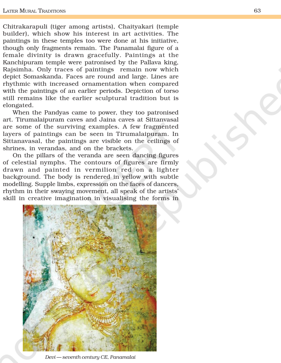 NCERT Book Class 11 (Fine Art) Chapter 5 Later Mural Traditions.
