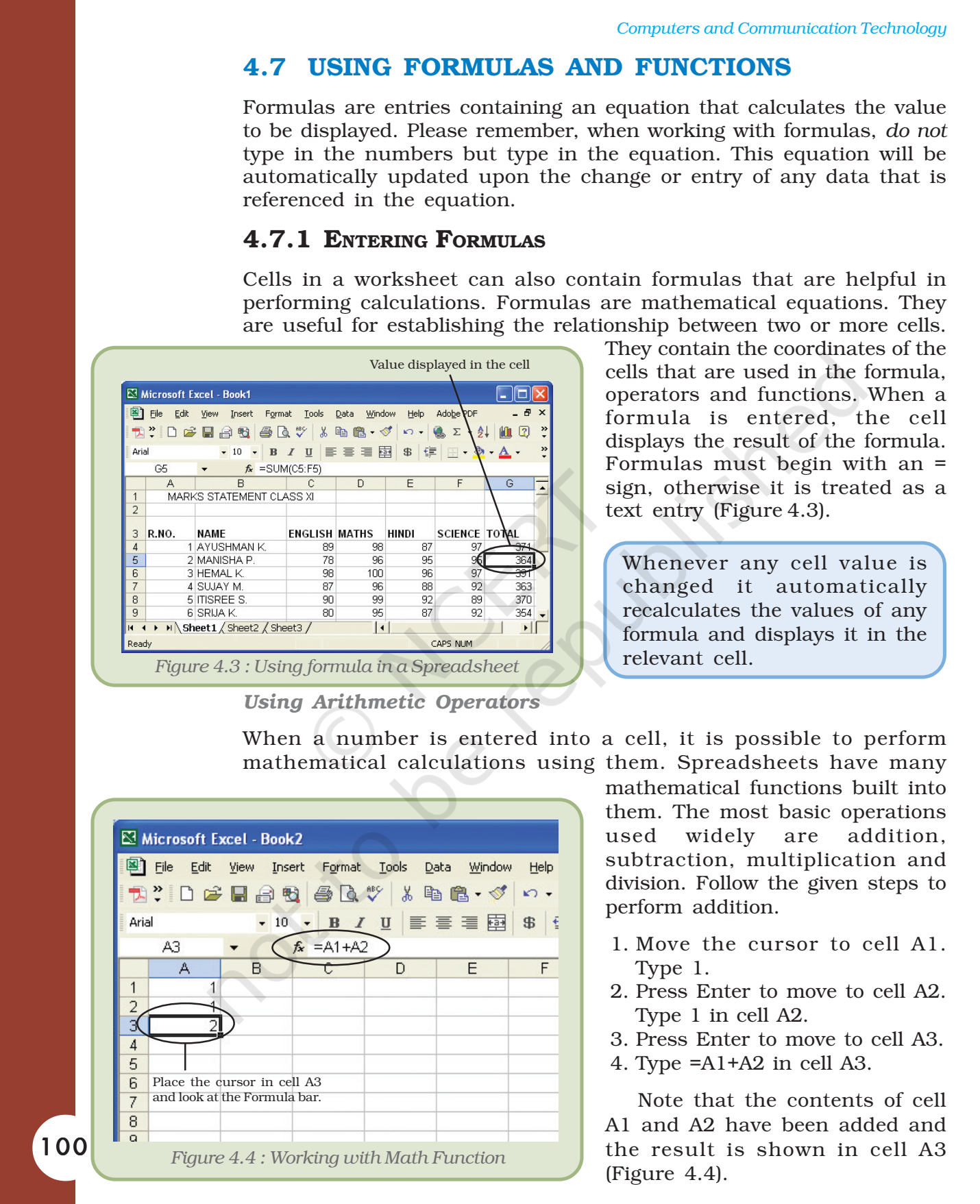 NCERT Book Class 11 (Computer Communication Technology ) Chapter 4 ...