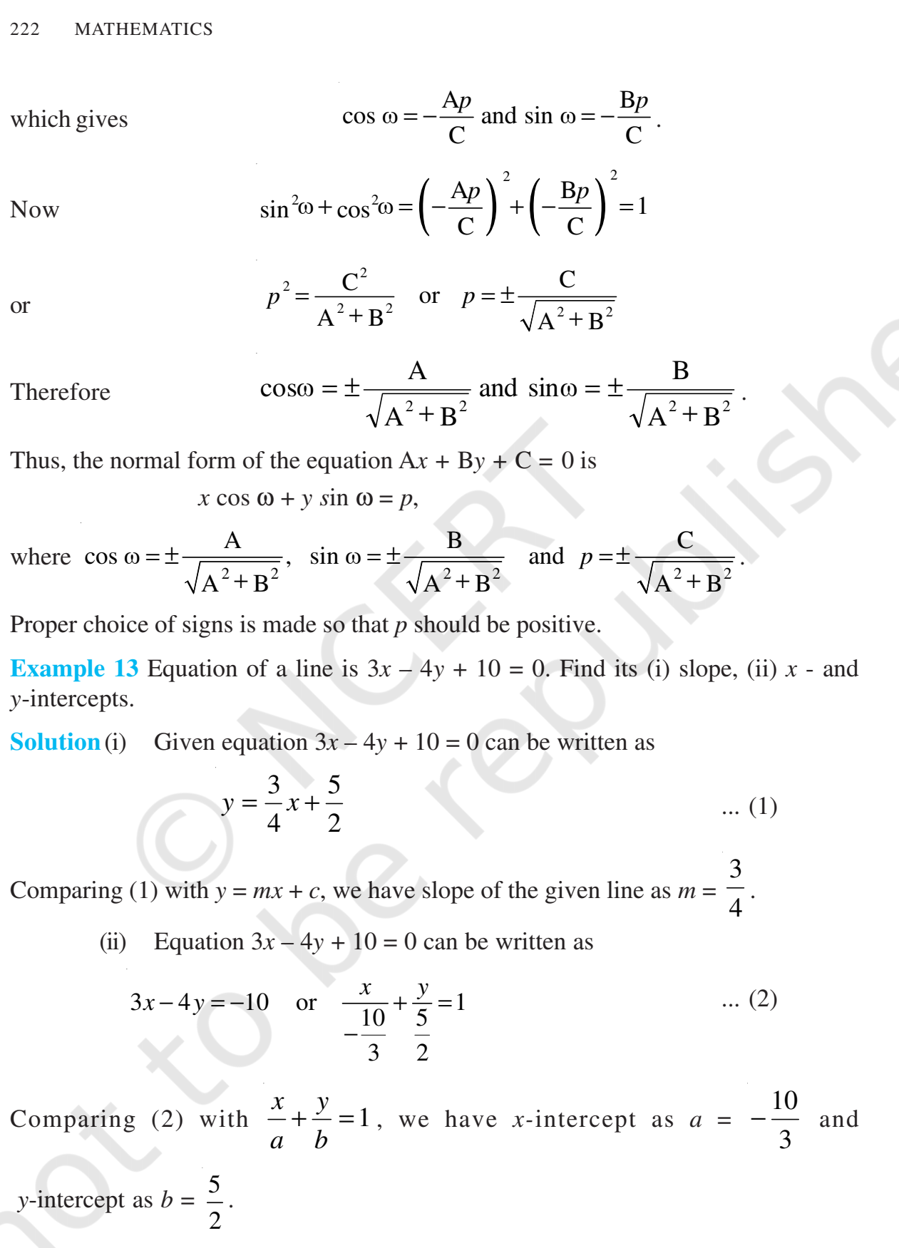 NCERT Book Class 11 Maths Chapter 10 STRAIGHT LINES ncert-book-class-11-maths-chapter-10-straight-lines