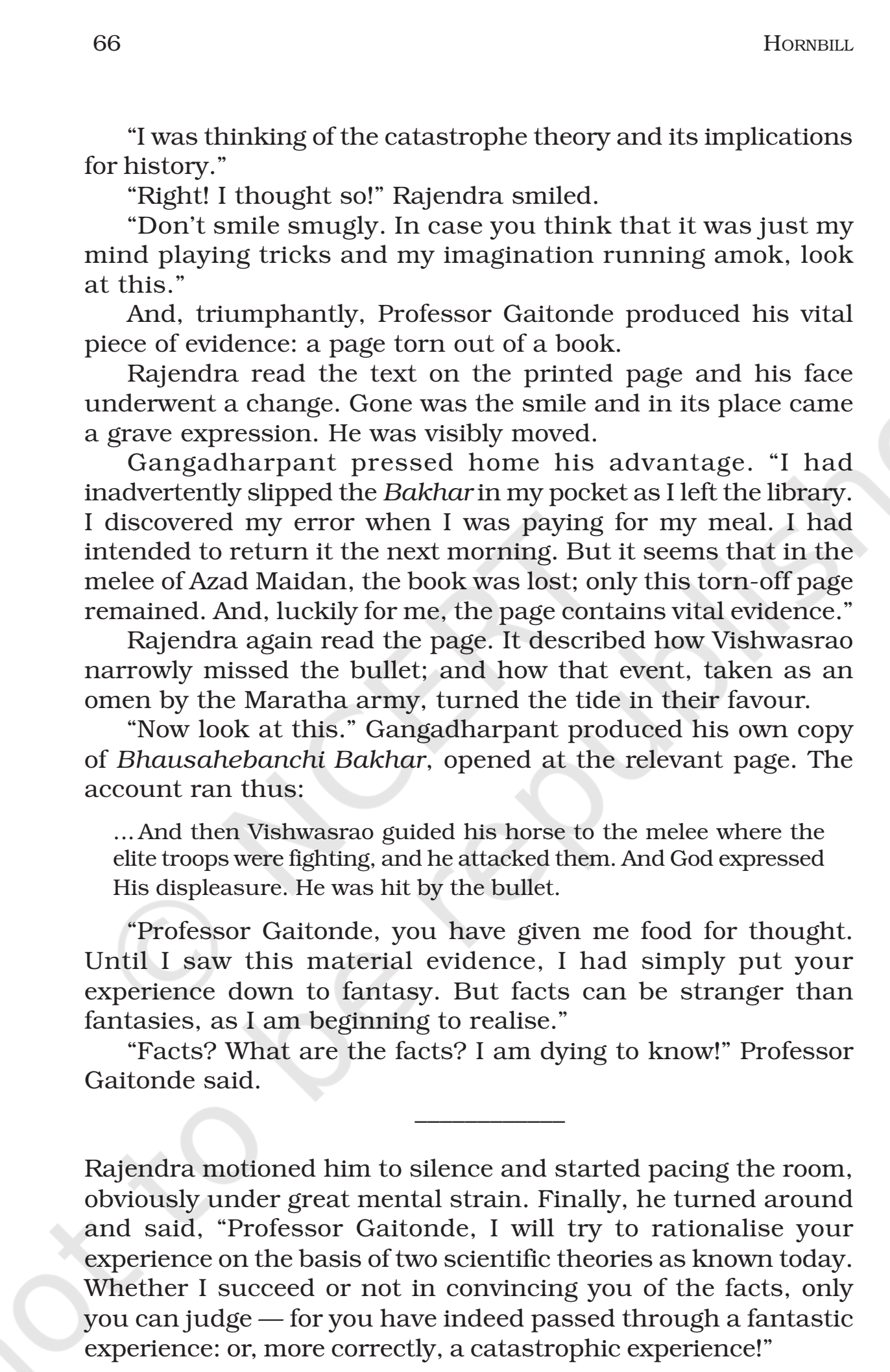 NCERT Book Class 11 (English) Chapter 7 The Adventure