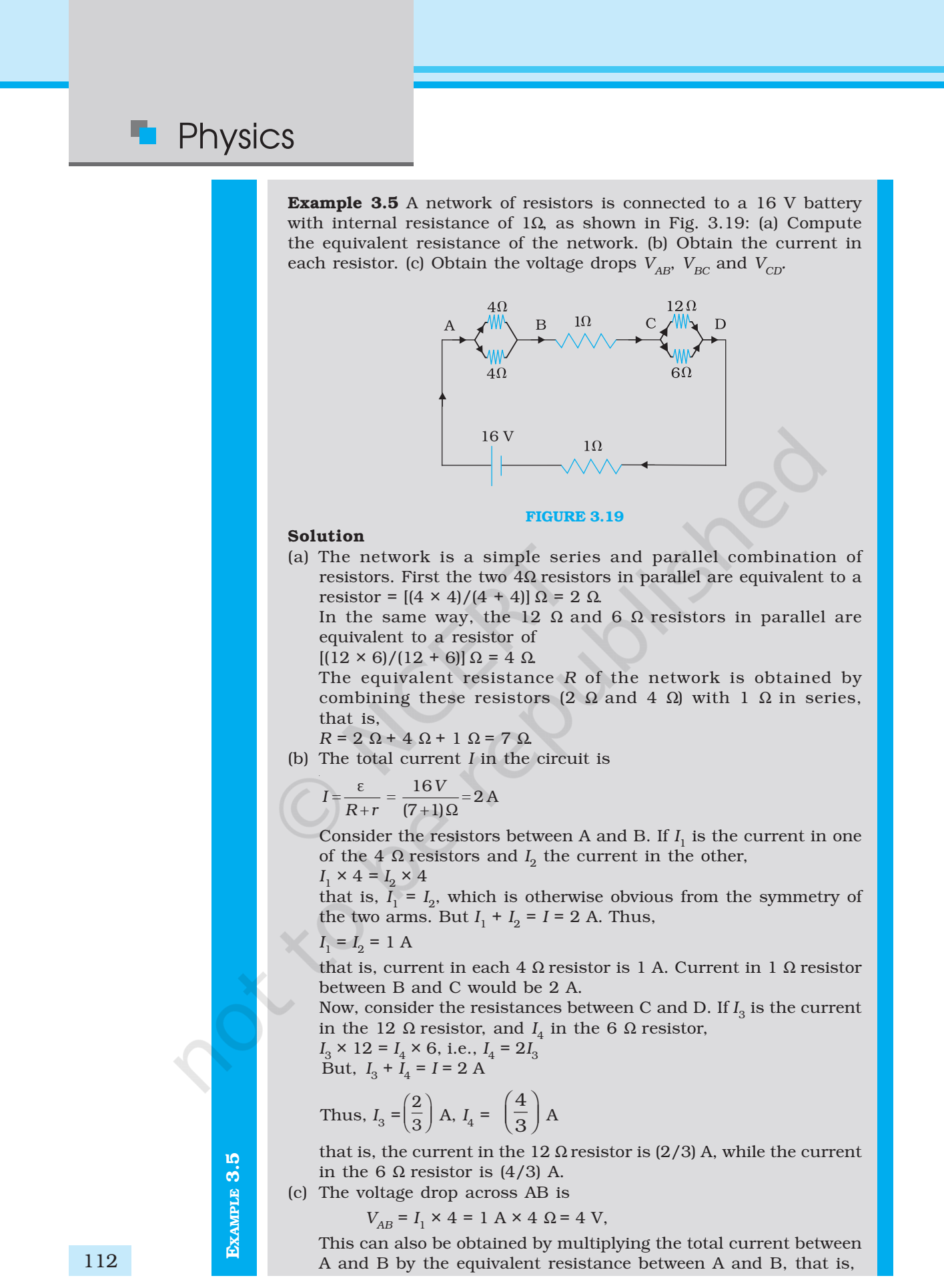 NCERT Book Class 12 (Physics) Chapter 3 Current Electricity