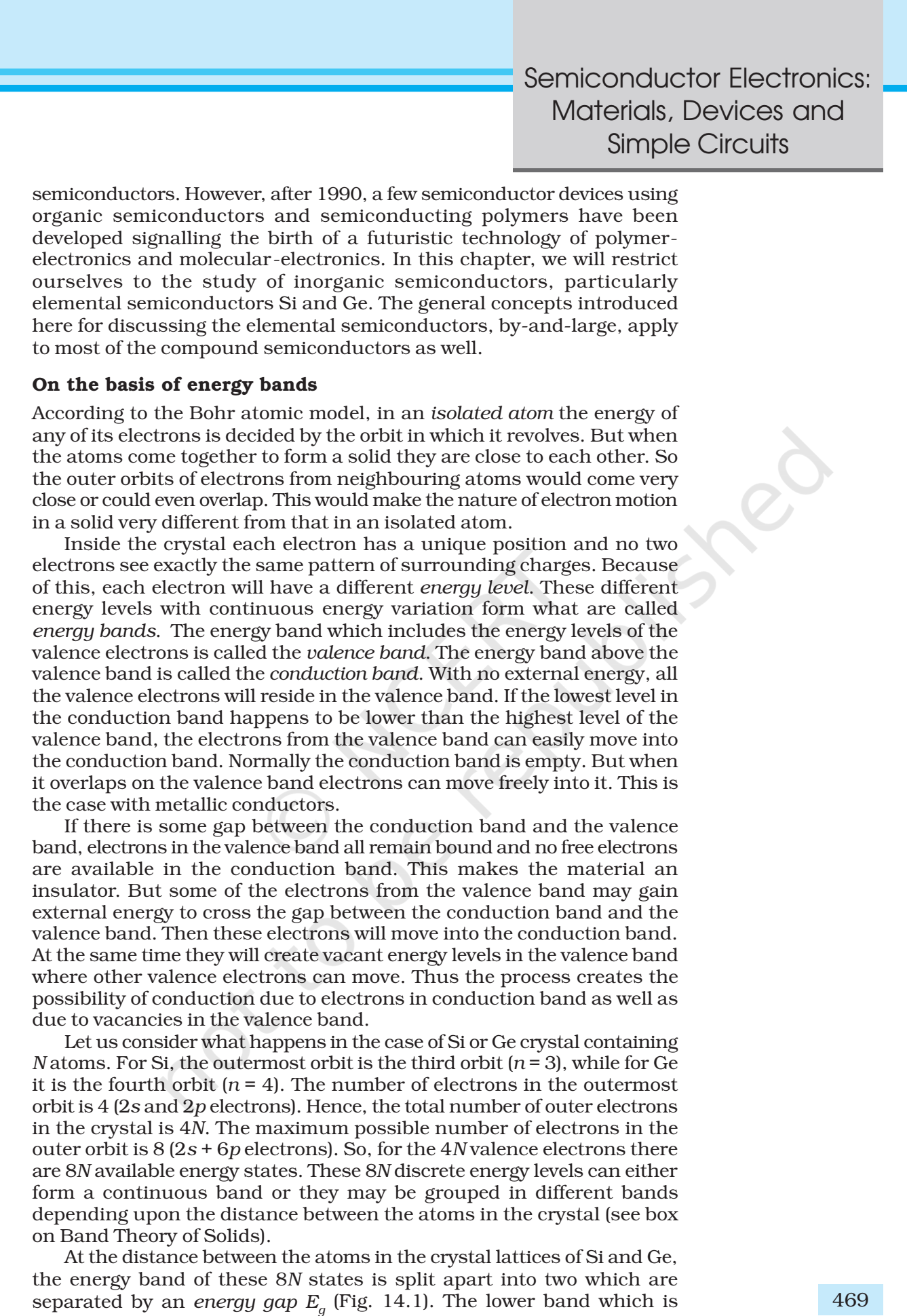 NCERT Book Class 12 (Physics) Chapter 14 Semiconductor Electronics ...
