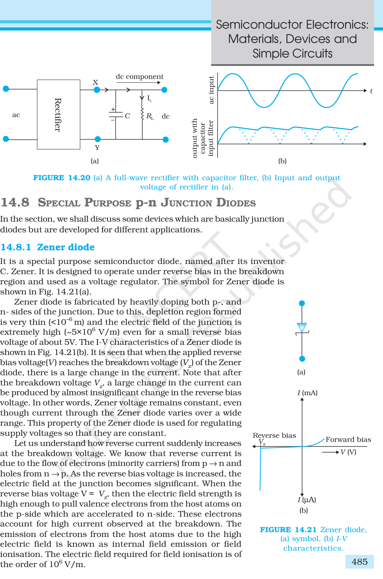NCERT Book Class 12 (Physics) Chapter 14 Semiconductor Electronics ...