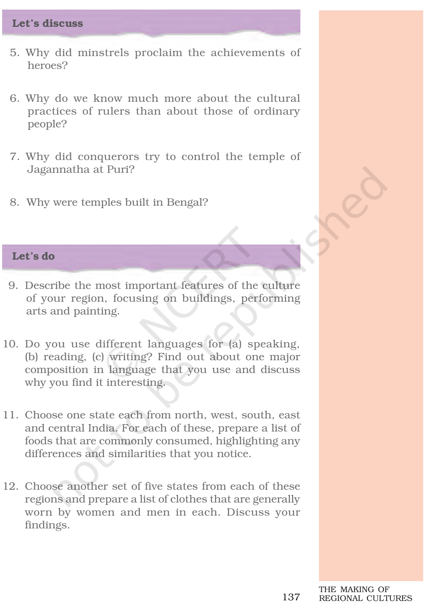 NCERT Books For Class 7 Social Science (History) The Making of Regional ...