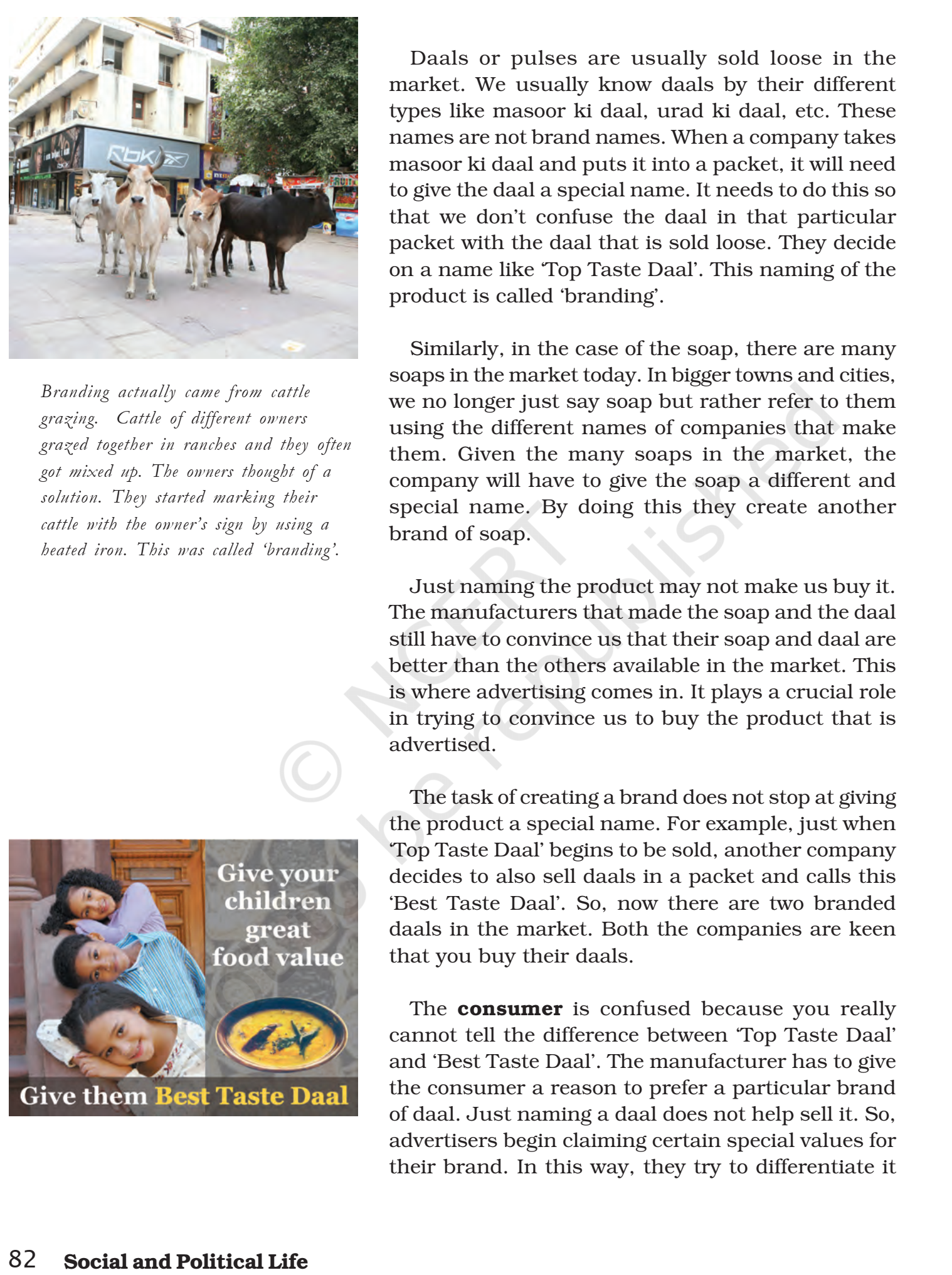 NCERT Books For Class 7 Social Science (Civics) Understanding Advertising