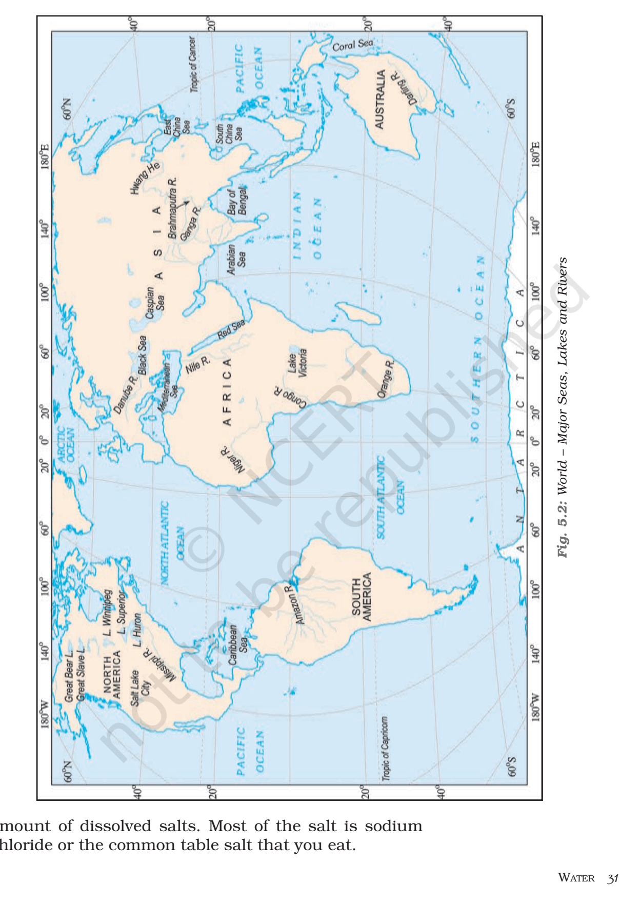 NCERT Book For Class 7 Social Science (Geography) Water