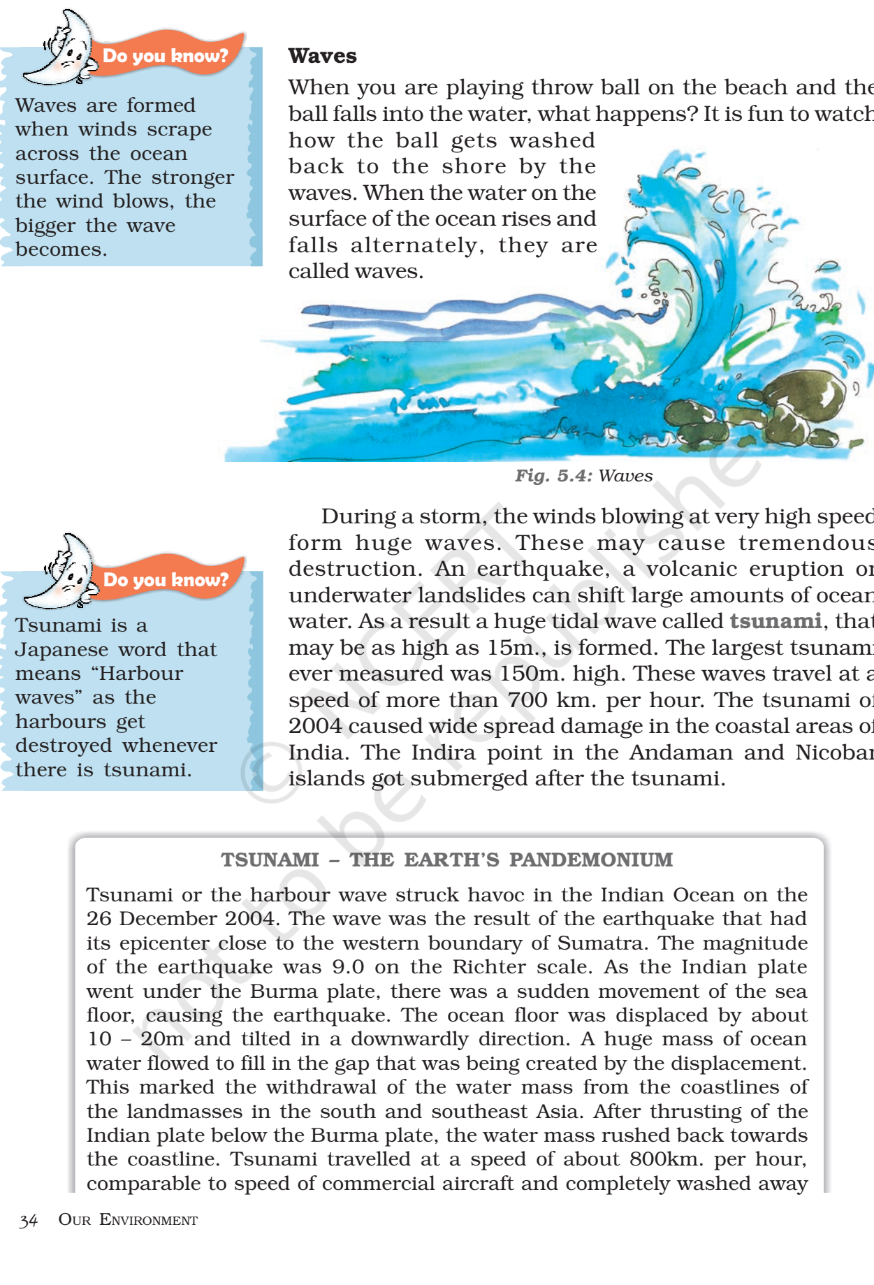 NCERT Book For Class 7 Social Science (Geography) Water