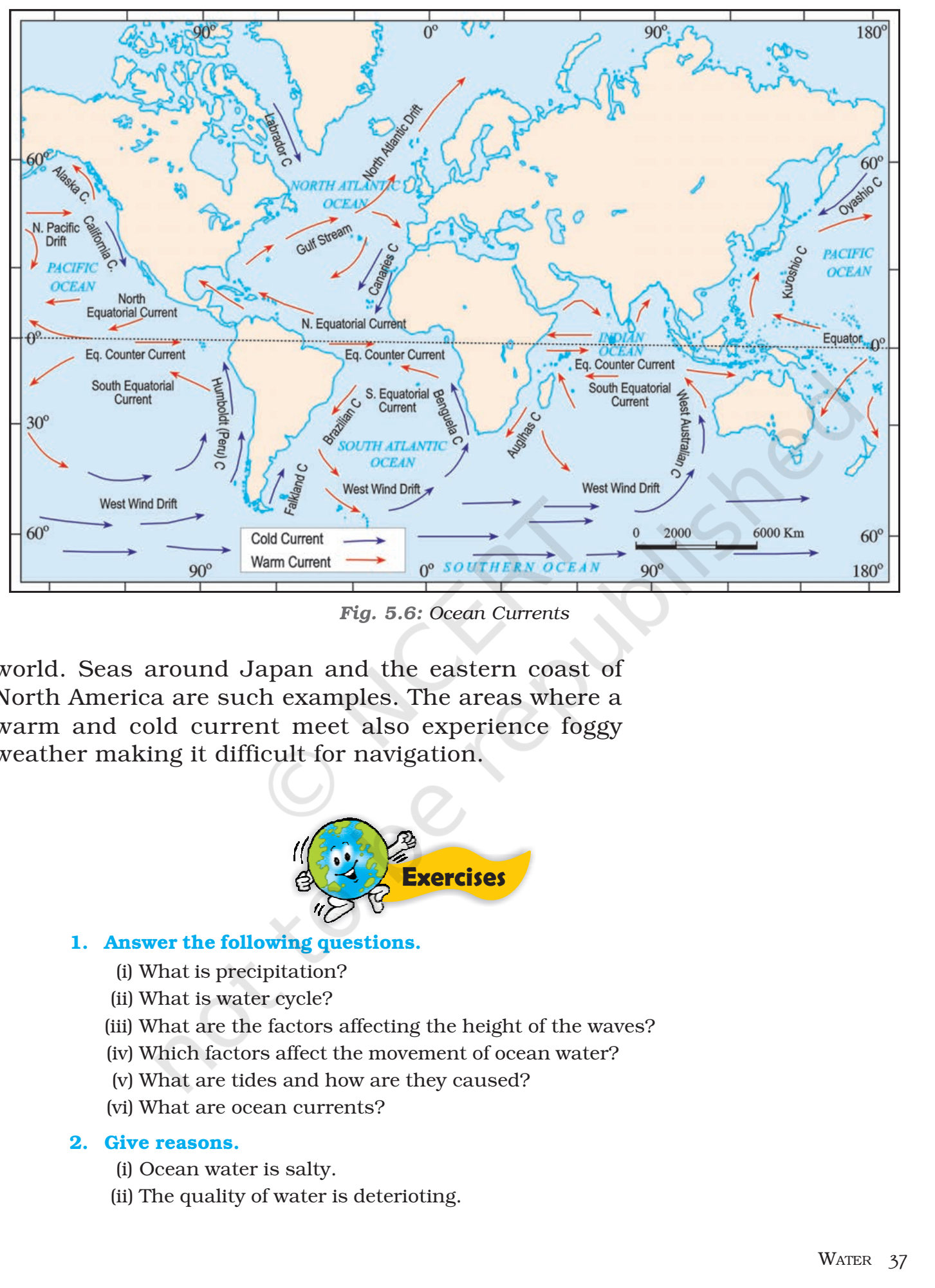 NCERT Book For Class 7 Social Science (Geography) Water