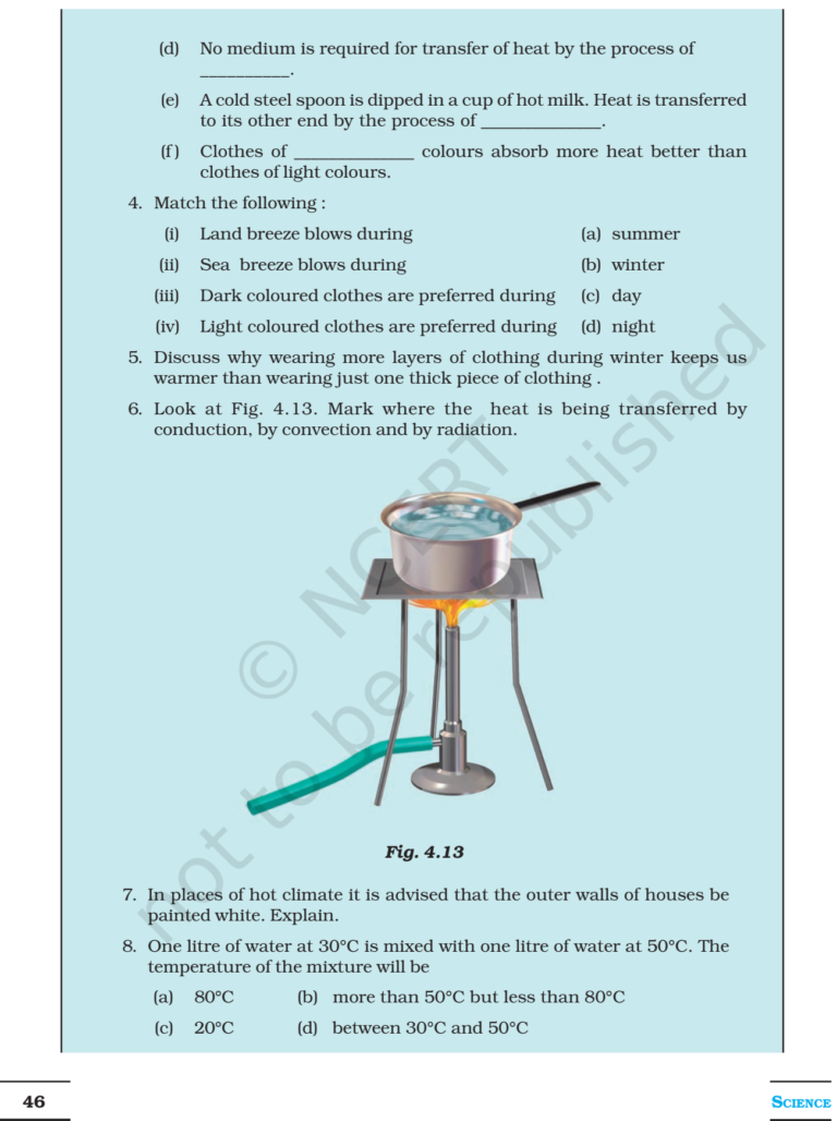 NCERT Books For Class 7 Science Heat