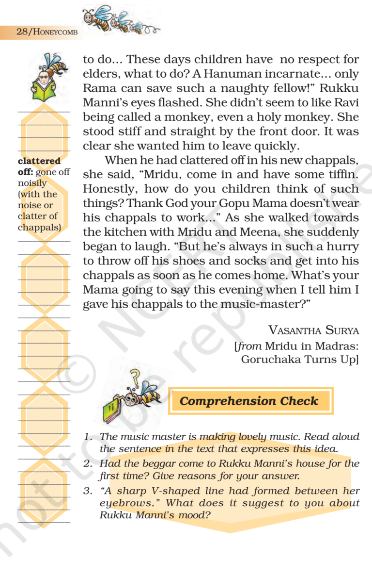 (English) NCERT Book For Class 7 Chapter 2 A Gift of a Chappal