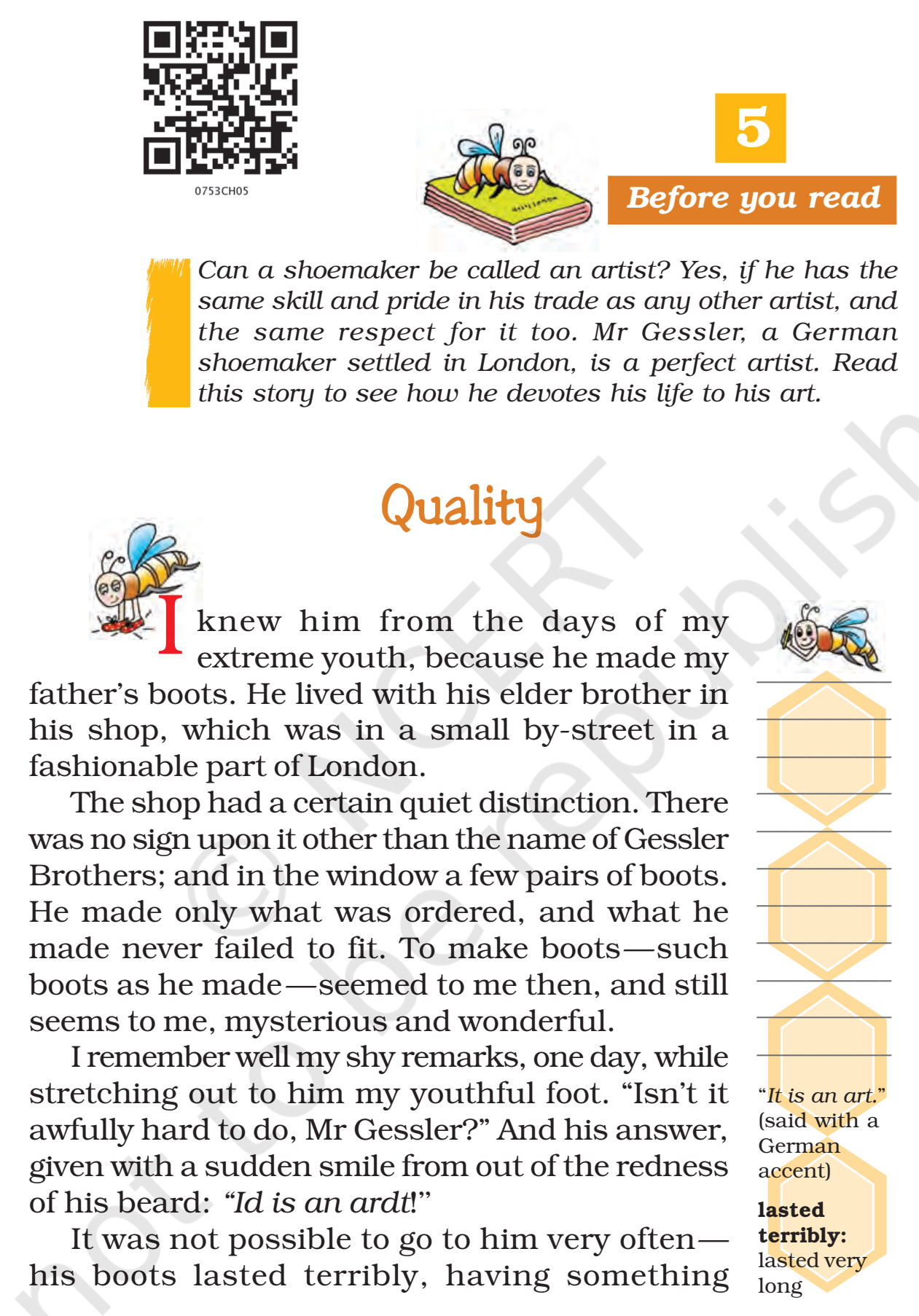 (English) NCERT Book For Class 7 Chapter 5 Quality