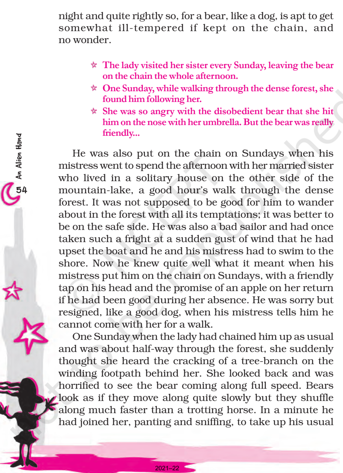(English) NCERT Book For Class 7 Chapter 8 The Bear Story