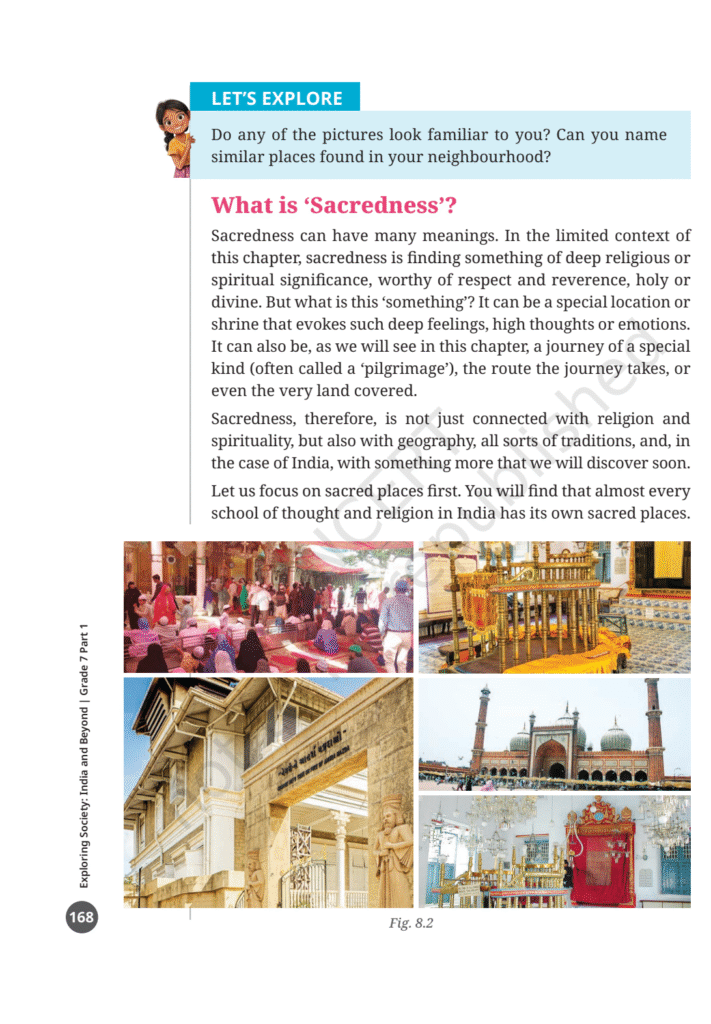 How the Land becomes Sacred Class 7 Social Science NCERT Book