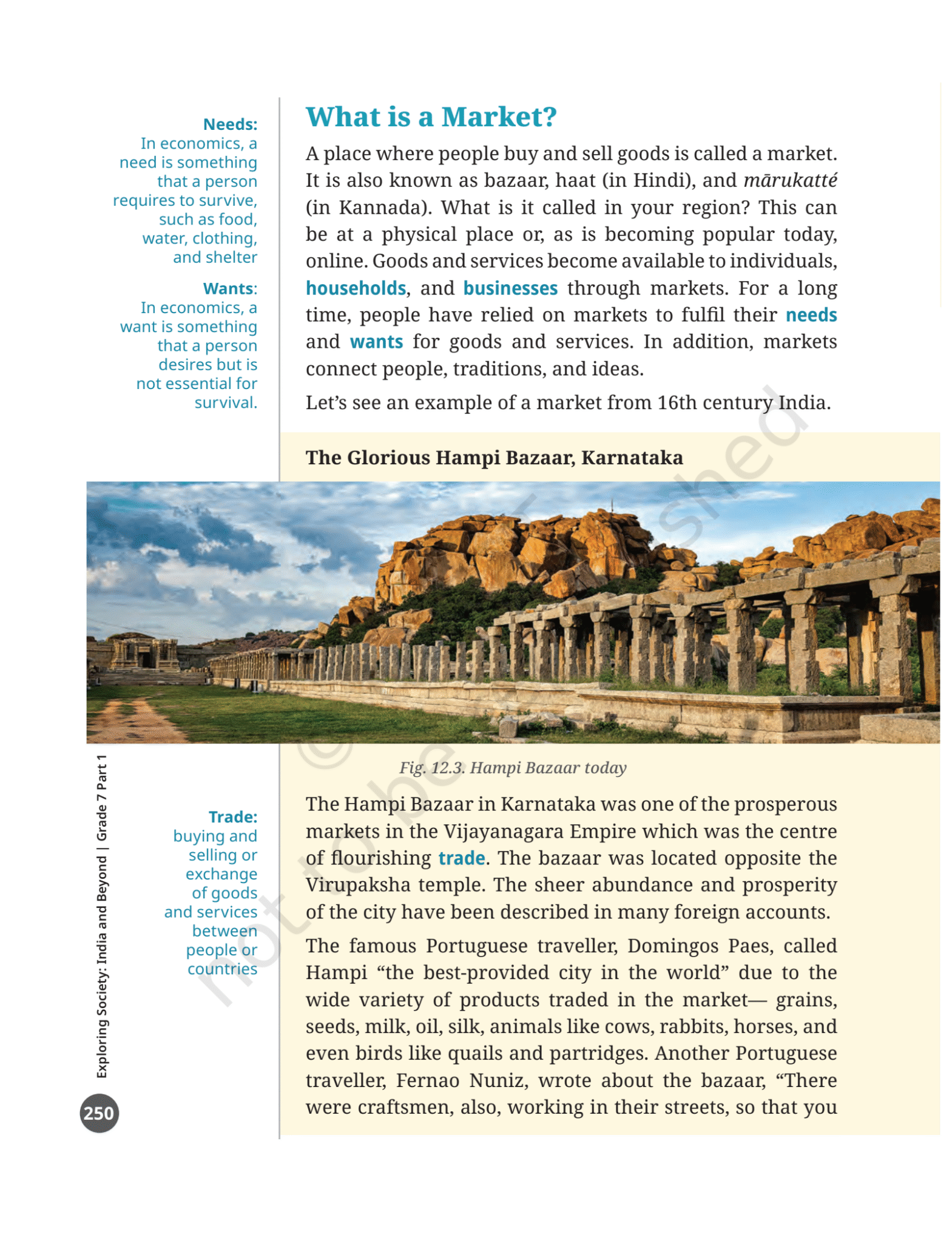 Understanding Markets Class 7 Social Science NCERT Book