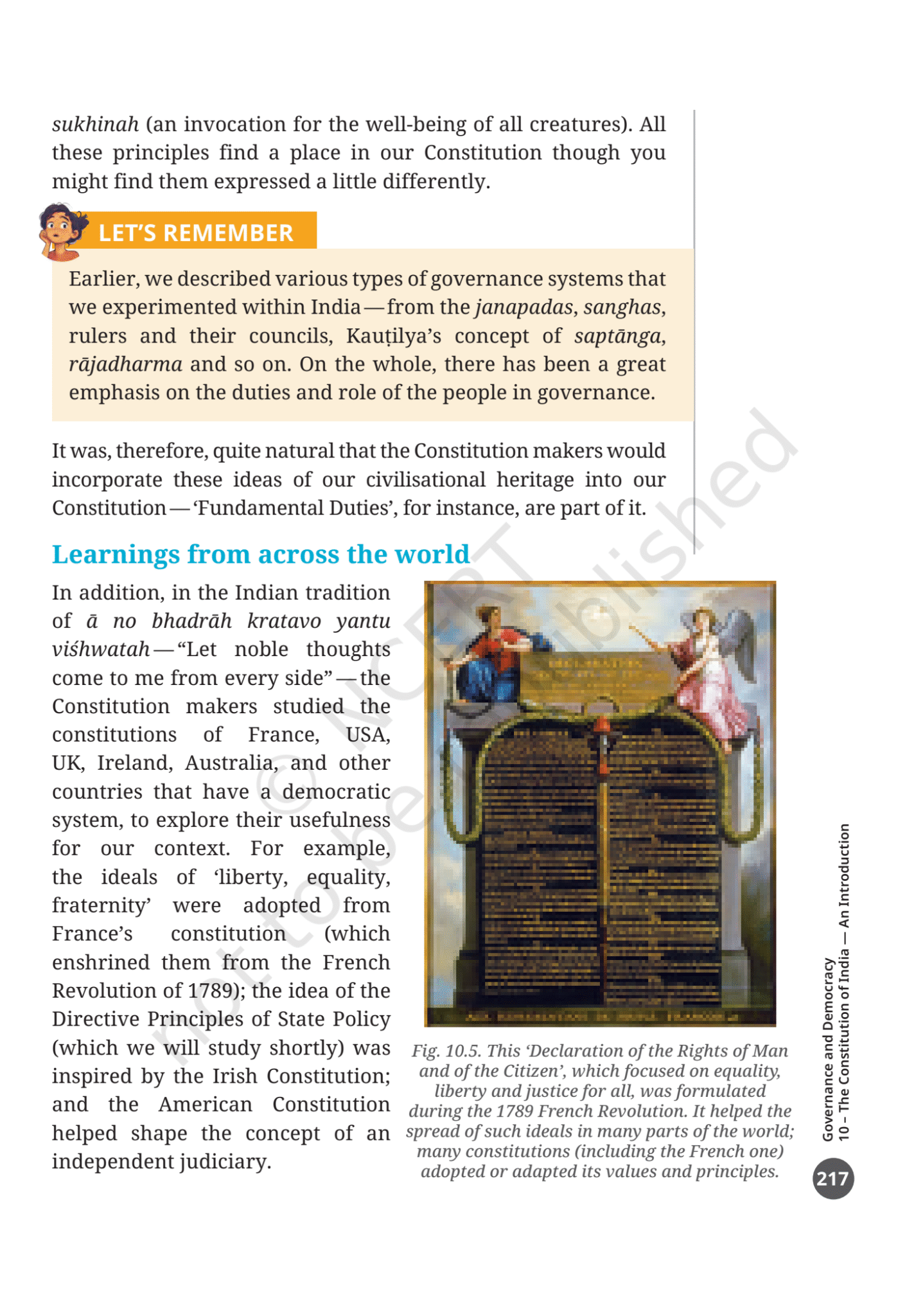 The Constitution of India – An Introduction Class 7 Social Science ...